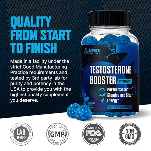 Testosterone Booster Gummies, Male Enhancing Supplement, Add 2 in ...