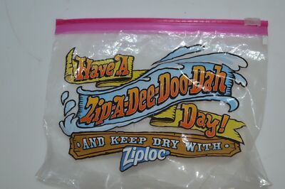 Ziploc Bag Zip-A-Dee-Doo-Dah Day Disneyland / WDW Splash Mountain ...