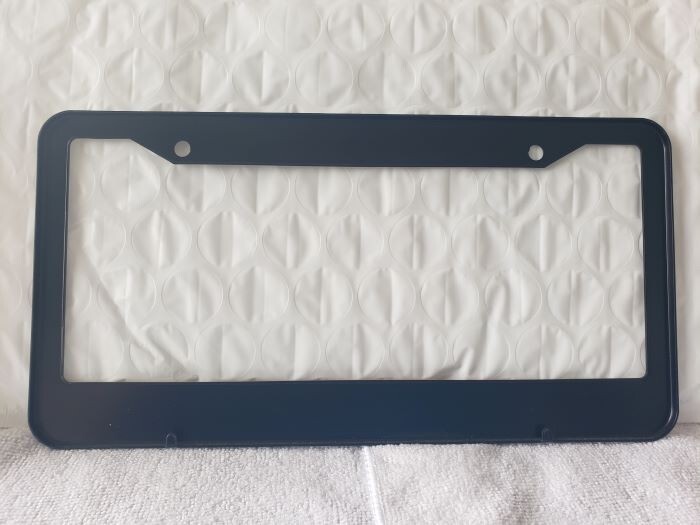Denver Broncos Black Metal Auto License Plate Frame Tag Pro NFL ...