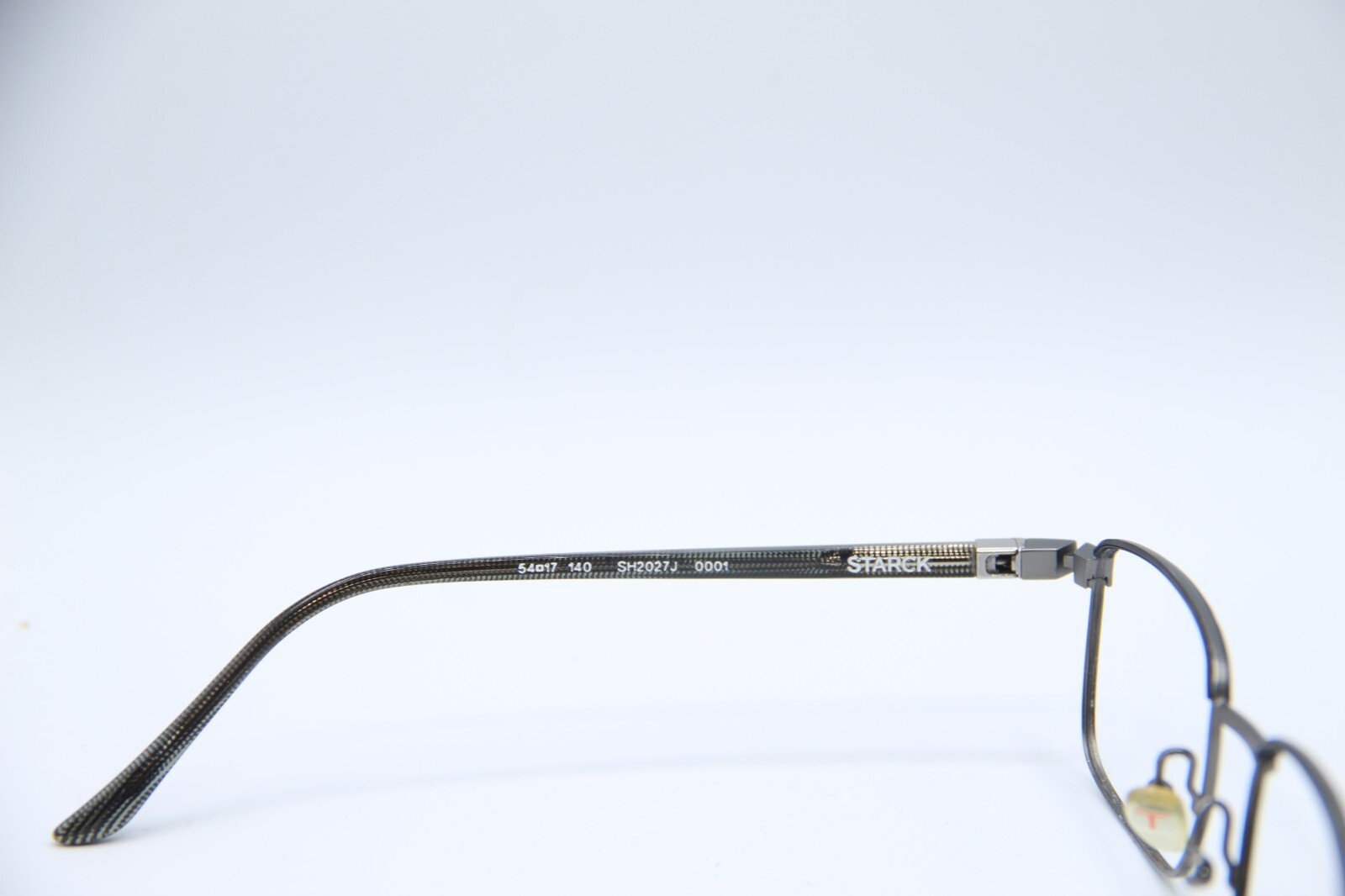 NEW STARCK SH 2027J 0001 GUNMETAL BLACK AUTHENTIC FRAMES SUNGLASSES 54 ...