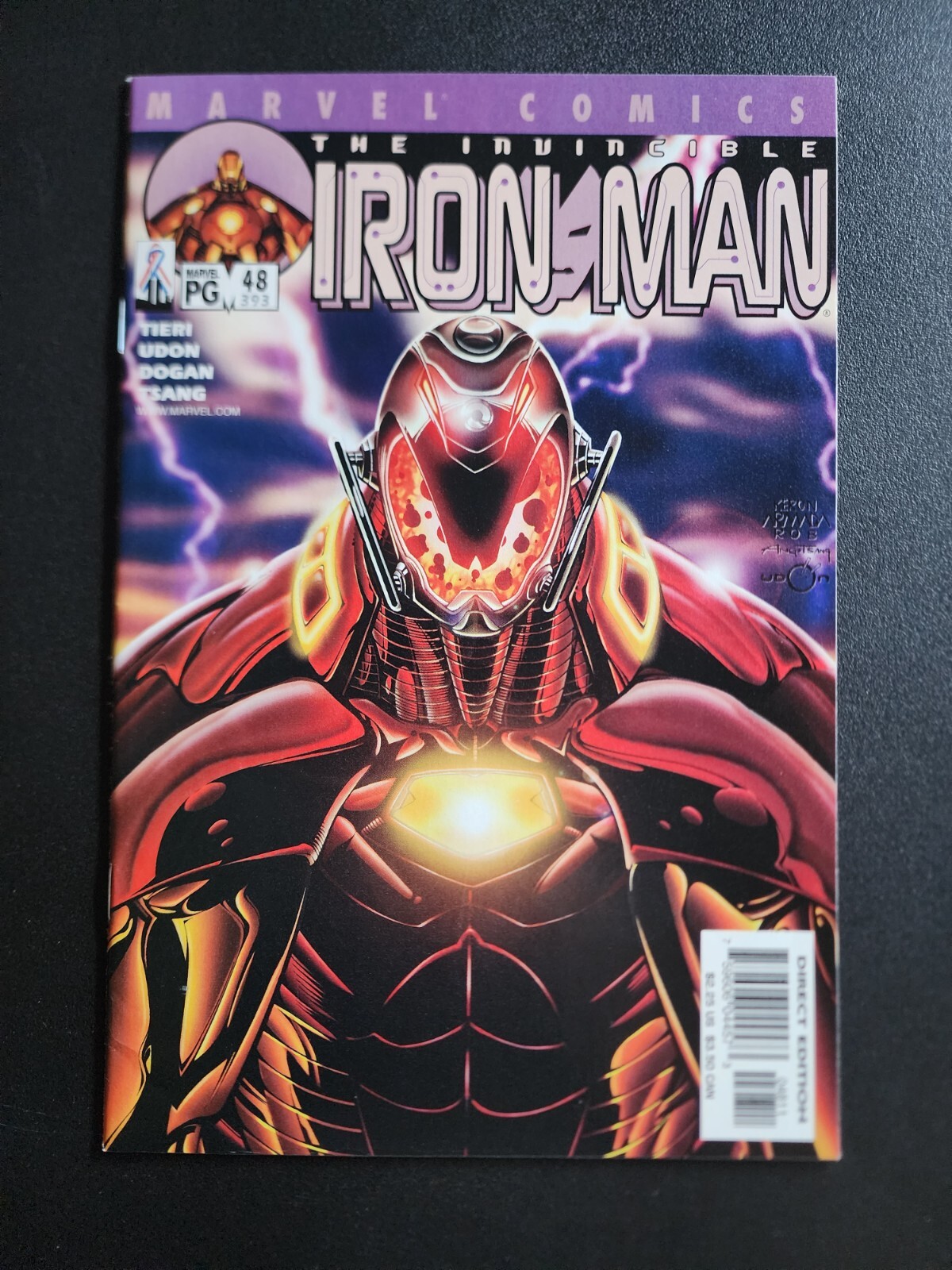 Marvel Comics The Invincible Iron Man #48 January 2002 Udon Studios ...