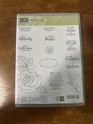Stampin Up Rose Wonder Stamp Set | eBay