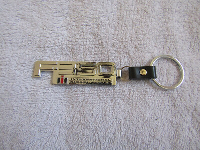 FORD F350 INTERNATIONAL DIESEL POWER FRONT FENDER EMBLEM LOGO KEYCHAIN ...