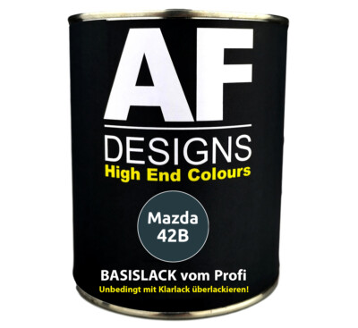 250ML Basislack Mazda 42B Blue Reflex Perl Metallic Spritzfertig ...
