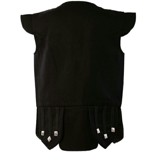 Chieftain Jacobite Piper Waistcoat kilt vest Scottish dress chrome ...