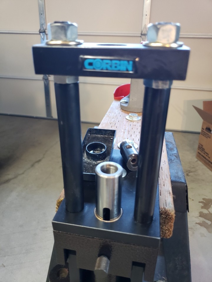 Corbin "S" Bullet Swaging Press, shellholder adapter | eBay