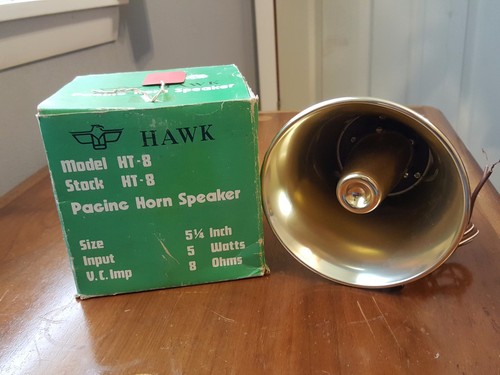 Hawk HT-8 Paging Horn Speaker NOS | eBay