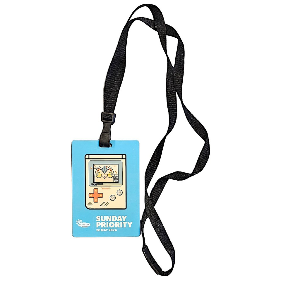 Comic Con 2024 London Sunday Priority Pass Lanyard Collectable | eBay