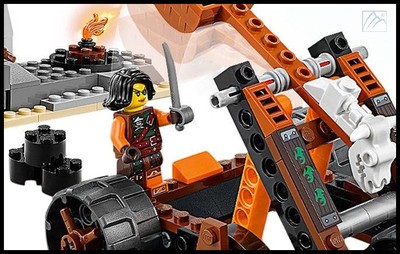 NEW 2016 LEGO SKY PIRATE CYREN W/ SWORD MINIFIGURE THE GREEN NRG DRAGON ...