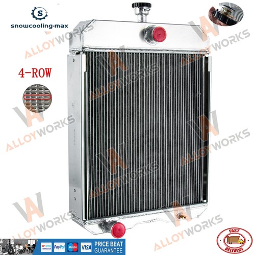 NEW 4 CORE TRACTOR RADIATOR FIT IH FARMALL 460 560 #370414R1,370413R92 ...