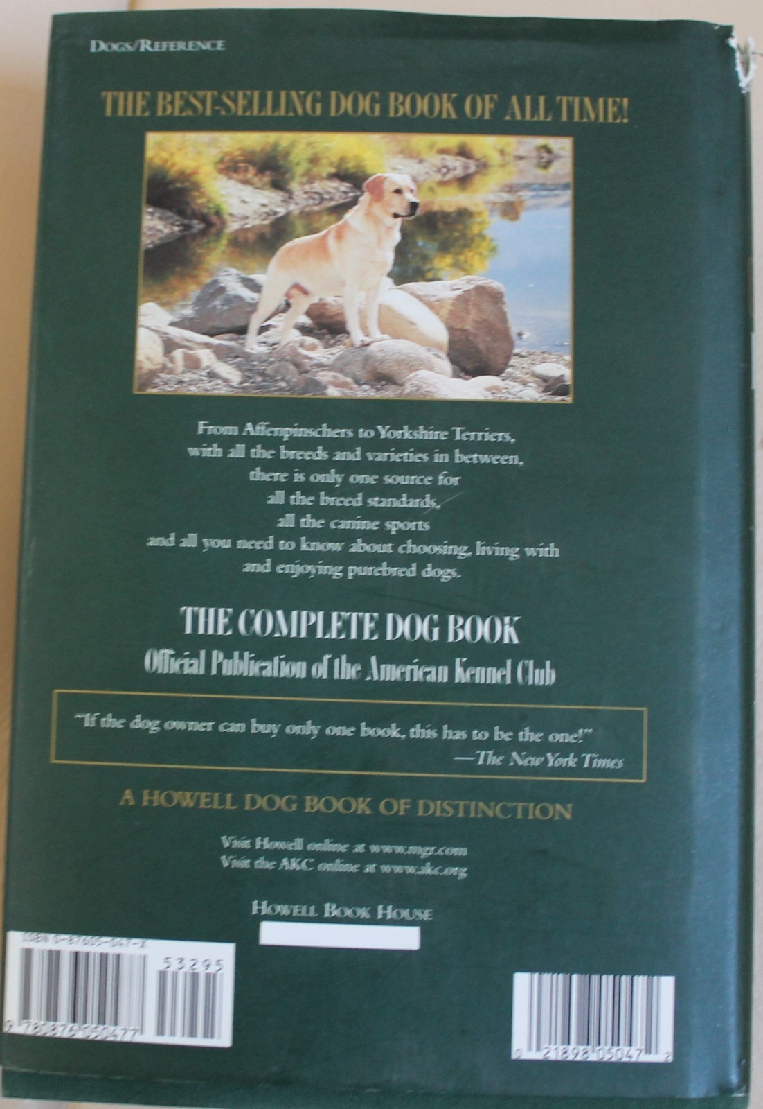 The Complete Dog Book, 19th Edition, American Kennel Club - Hardcover ...