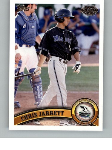 2011 Topps Pro Debut Chris Jarrett 124 Missoula Osprey | eBay