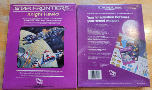 1983 D&d TSR Star Frontiers Knight Hawks Boxed Set 7011 1st Printing ...