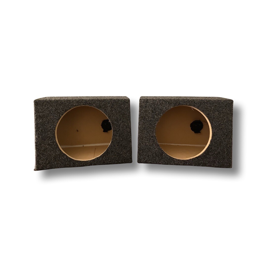 6x5 Pair Truck Speaker Box Enclosure -Gray | eBay