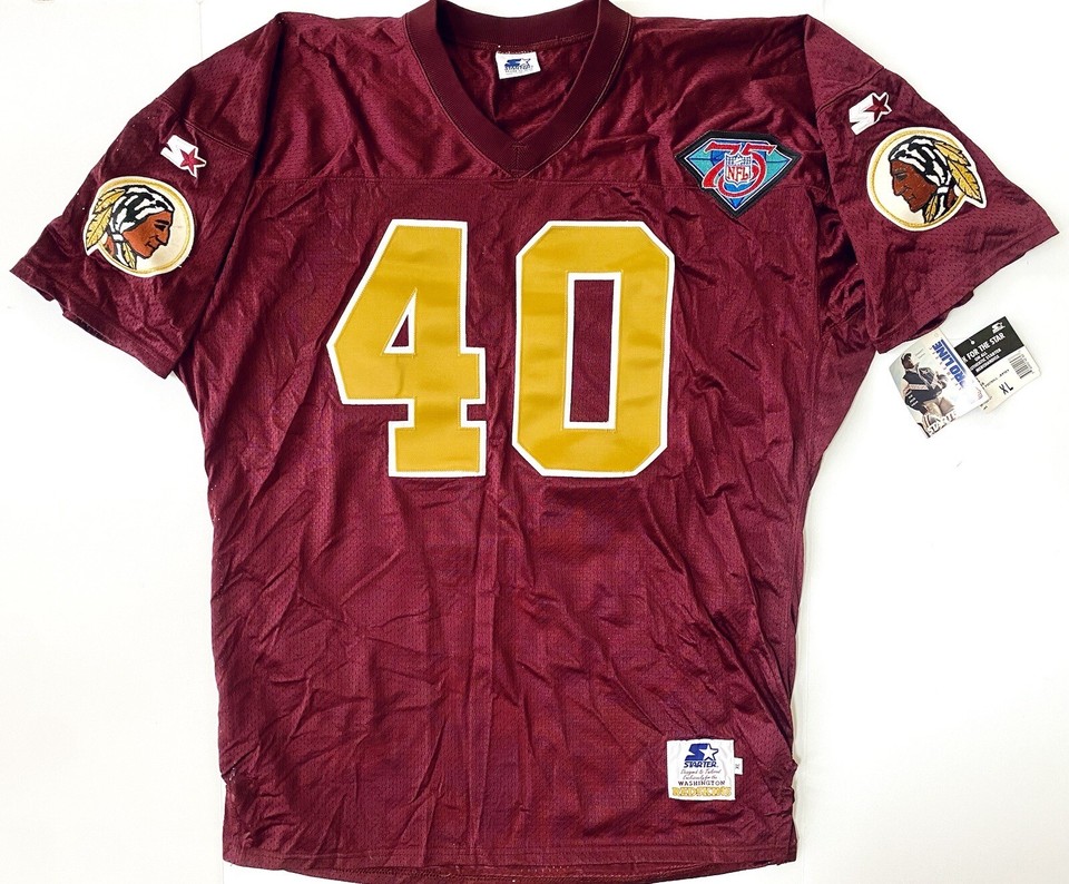Authentic Starter Washington Redskins 1994 75th Throwback XL Brooks ...
