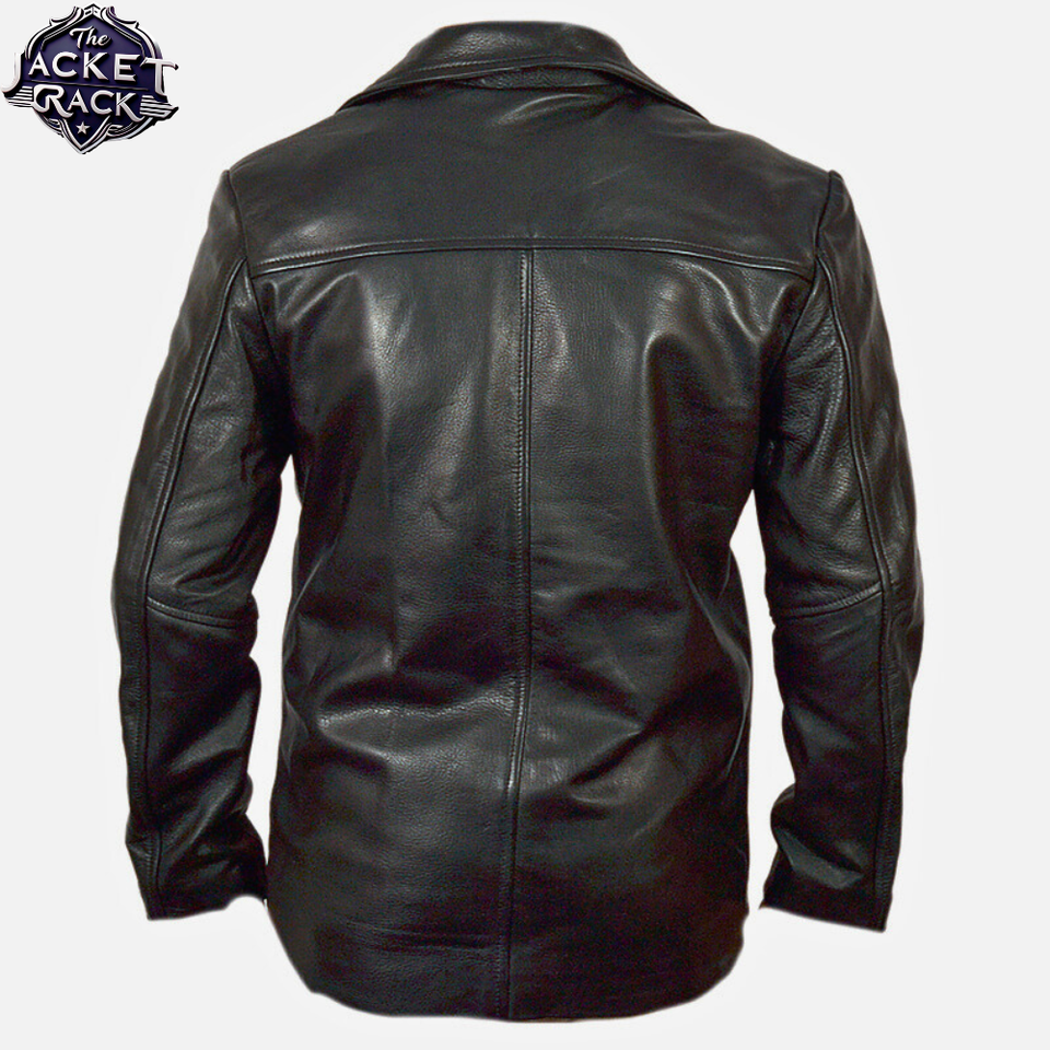 Training Day Denzel Washington Black Genuine Leather Jacket Coat For ...