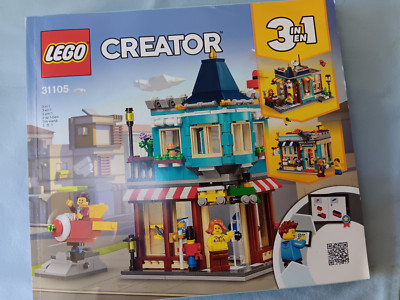 Genuine LEGO 31105 Creator 3 in 1 Townhouse Toy Store Instruction ...