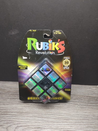RARE RUBIK'S CUBE REVOLUTION 30th ANNIVERSARY 2010 ELECTRONIC GAME 3034 **NEW** | eBay
