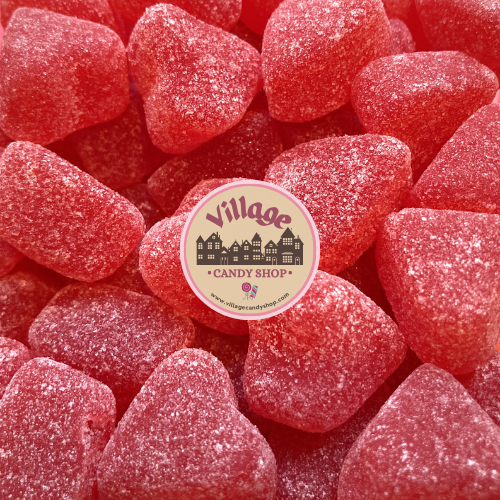 Cherry Jelly Hearts Candy - 7 oz. - Red Hearts Soft & Chewy Candy | eBay