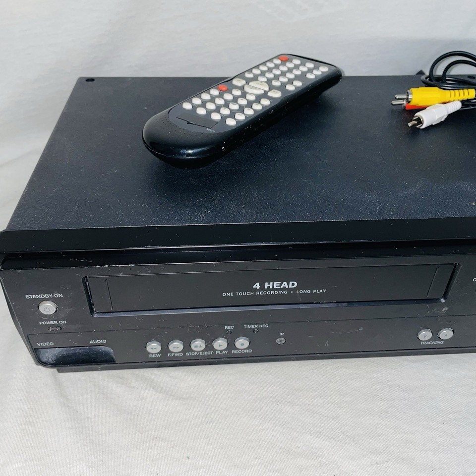 Magnavox DV220MW9 DVD Player & 4-Head Hi-Fi VHS Recorder VCR Combo w ...
