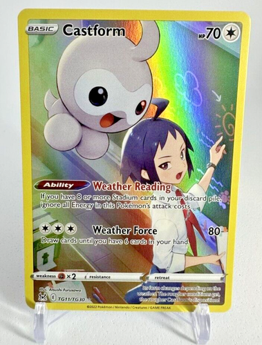Pokemon Castform - TG11/TG30 Lost Origin Trainer Gallery | eBay