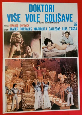 DOCTORS PREFER NUDE 1973 ARGENTINIAN ALBERTO OLMEDO PORCEL EXYU MOVIE ...