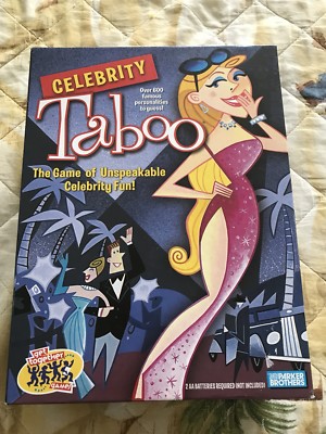 Board Game Celebrity Taboo 2004 Fun Party Game | eBay