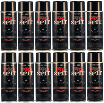 PIG SPIT "Original" Spray Cleaner Detailer 9 oz Can - Qty (12) (PSO) 83 ...