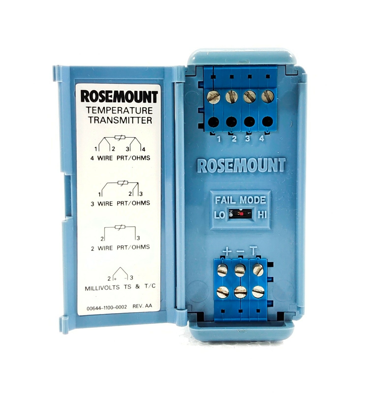 ROSEMOUNT 644R TEMPERATURE TRANSMITTER 644RNAQ4 | eBay