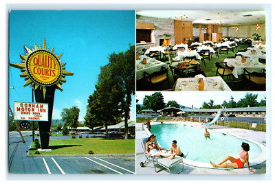 Postcard NH Gorham Motor Inn Multi-view AAA Quality Motels Rte 2 and 16 ...