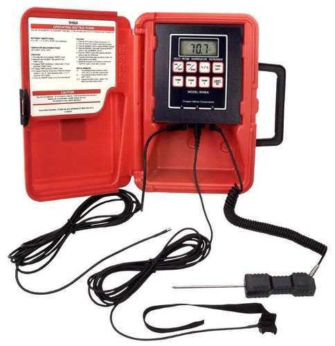 Cooper-Atkins SH66A-E Thermistor Thermometer, -40 to 300F, LCD | eBay