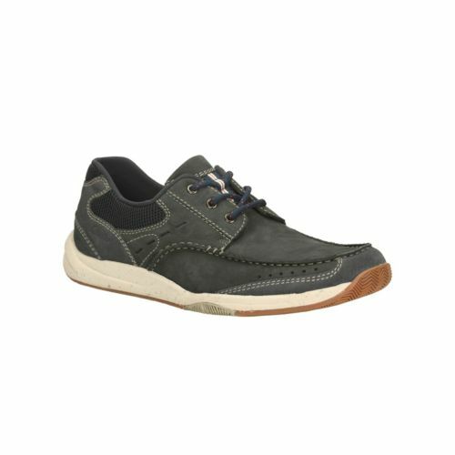 Clarks Mens Sporty Style Allston Edge - Tan Nubuck UK 7,8,9,10,11,12 G ...