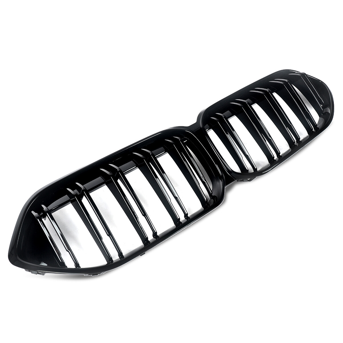 For BMW F44 220i 228i 230i 2020-2022 Gloss Black Dual Slats Front ...