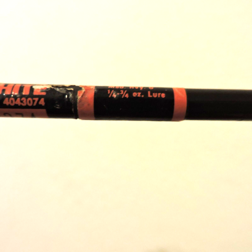 Vintage Skyline Graphite Fishing Rod Medium Heavy 6' 1/4 - 3/4 oz lure ...