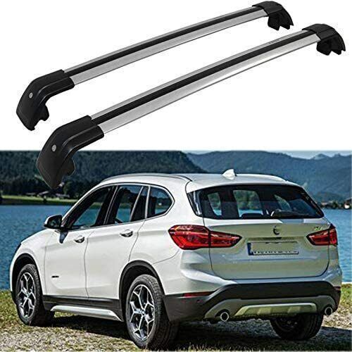 2Pcs Fits for BMW X1 F48 2016-2021 Aluminum Roof Rail Racks Cross Bars ...