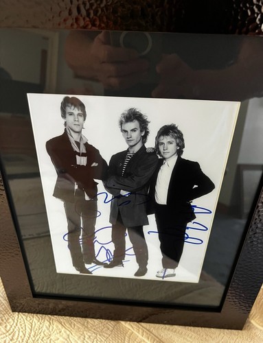 The Police Autographed Signed 8x10 Photo Certified Authentic PSA/DNA ...