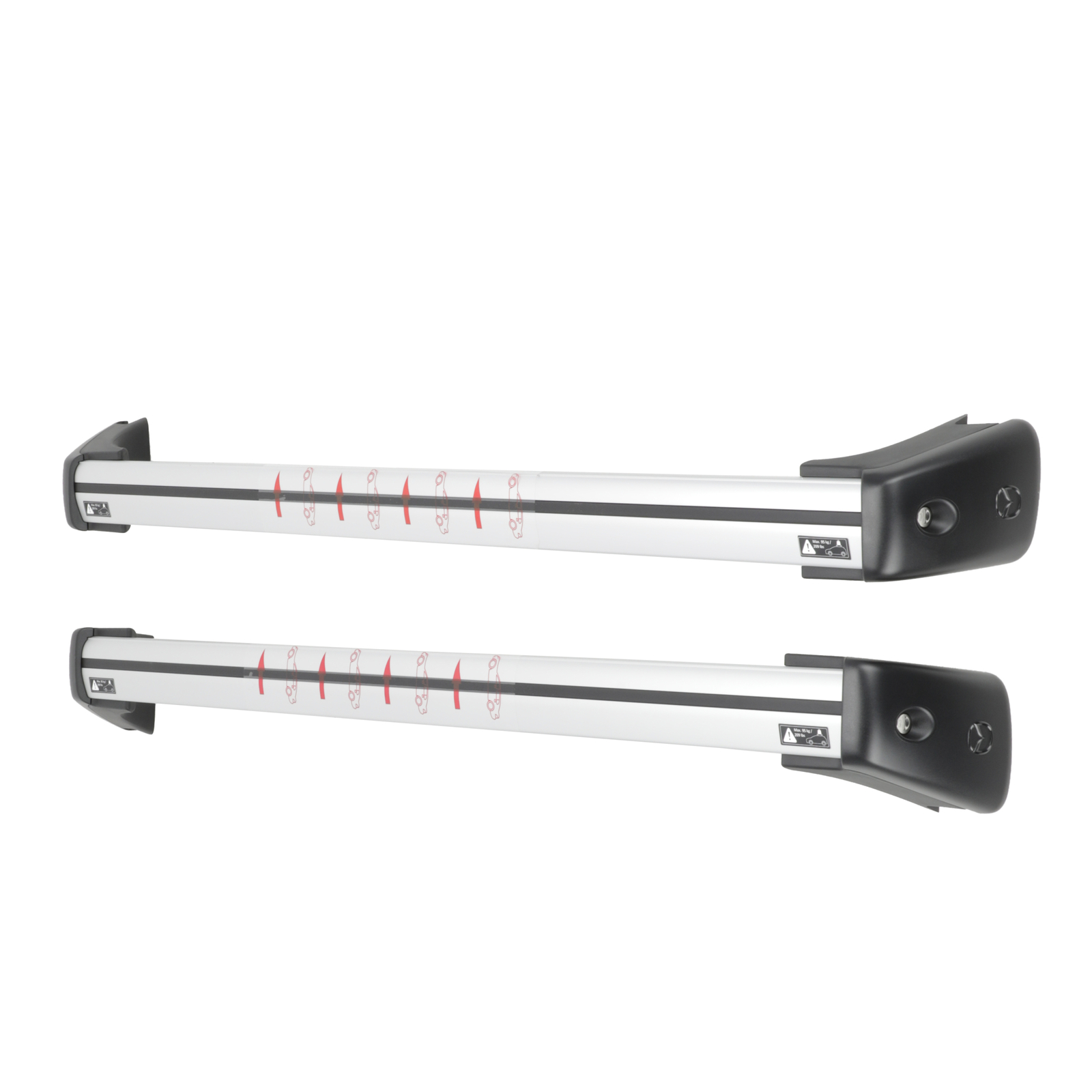 NEW OEM Mazda 2024-2025 CX-90 Crossbars Roof Rack Rail Carrier KMV6-V3 ...