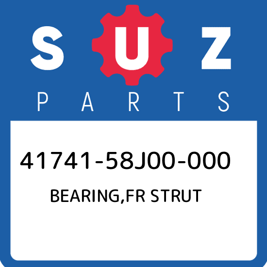 41741-58J00-000 Suzuki Bearing,fr strut 4174158J00000, New Genuine OEM ...