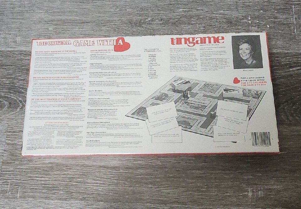 The Ungame- Board Game 1984 | eBay