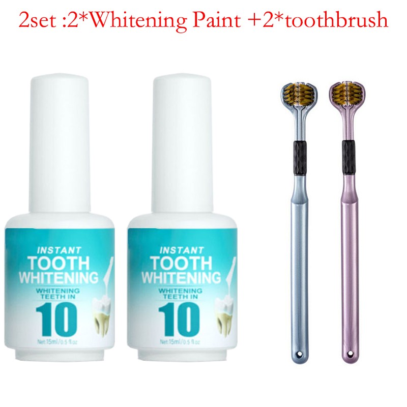 3XTooth Paint Instant Whitening Paint for Teeth Teeth Whitening Gel ...