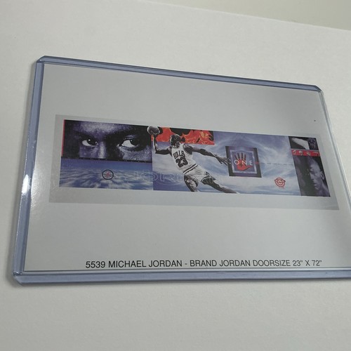 Vintage Nike Michael Jordan Brand Promo Poster Card #5539 4X6 | eBay