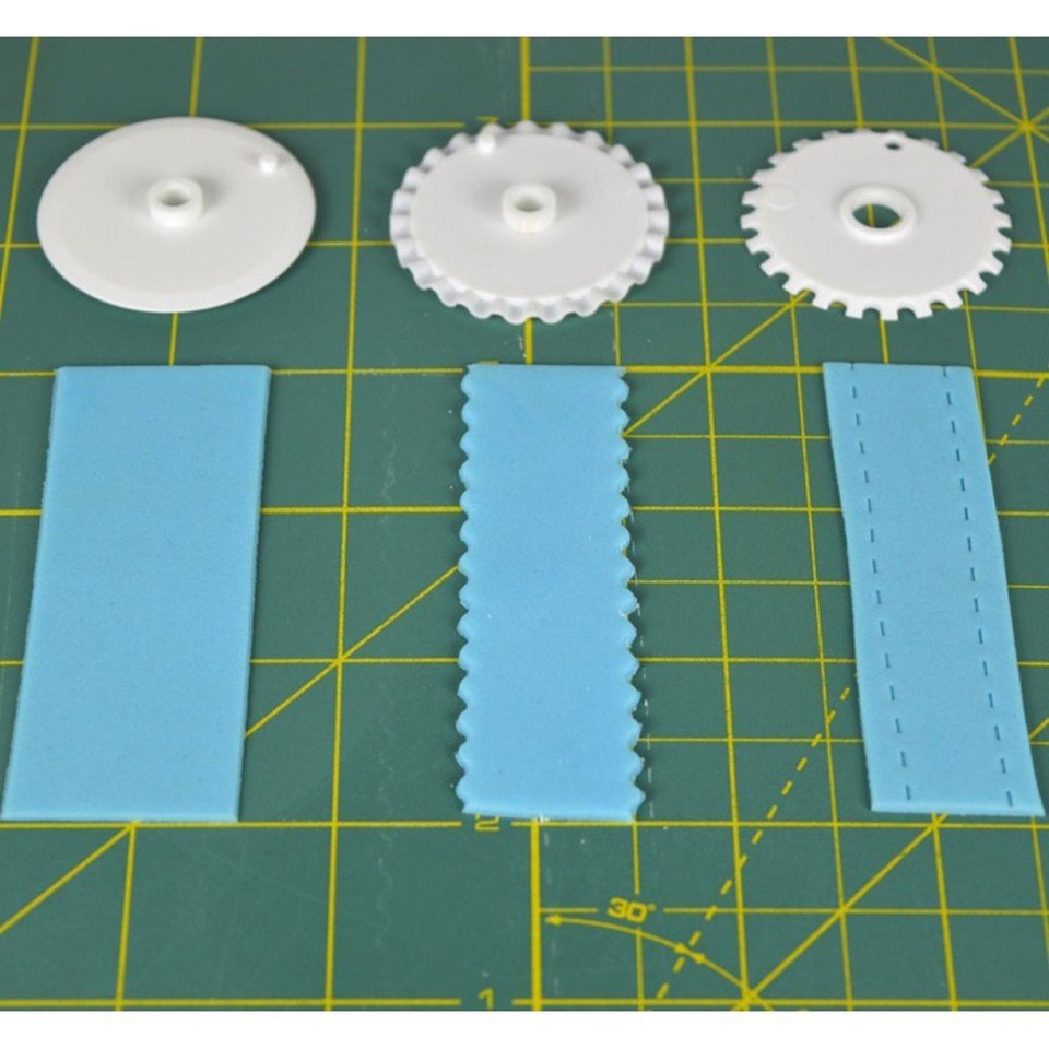6pcs/set Pastry Wheel Cutter Pasta Cookies Cutter Fondant Cakes Lace ...