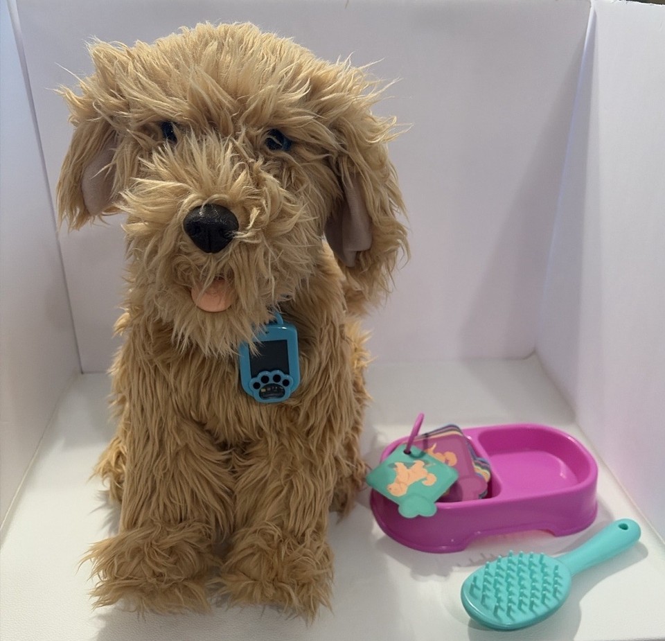 SkyRocket Moji The Loveable Labradoodle My Fuzzy Friends Interactive ...