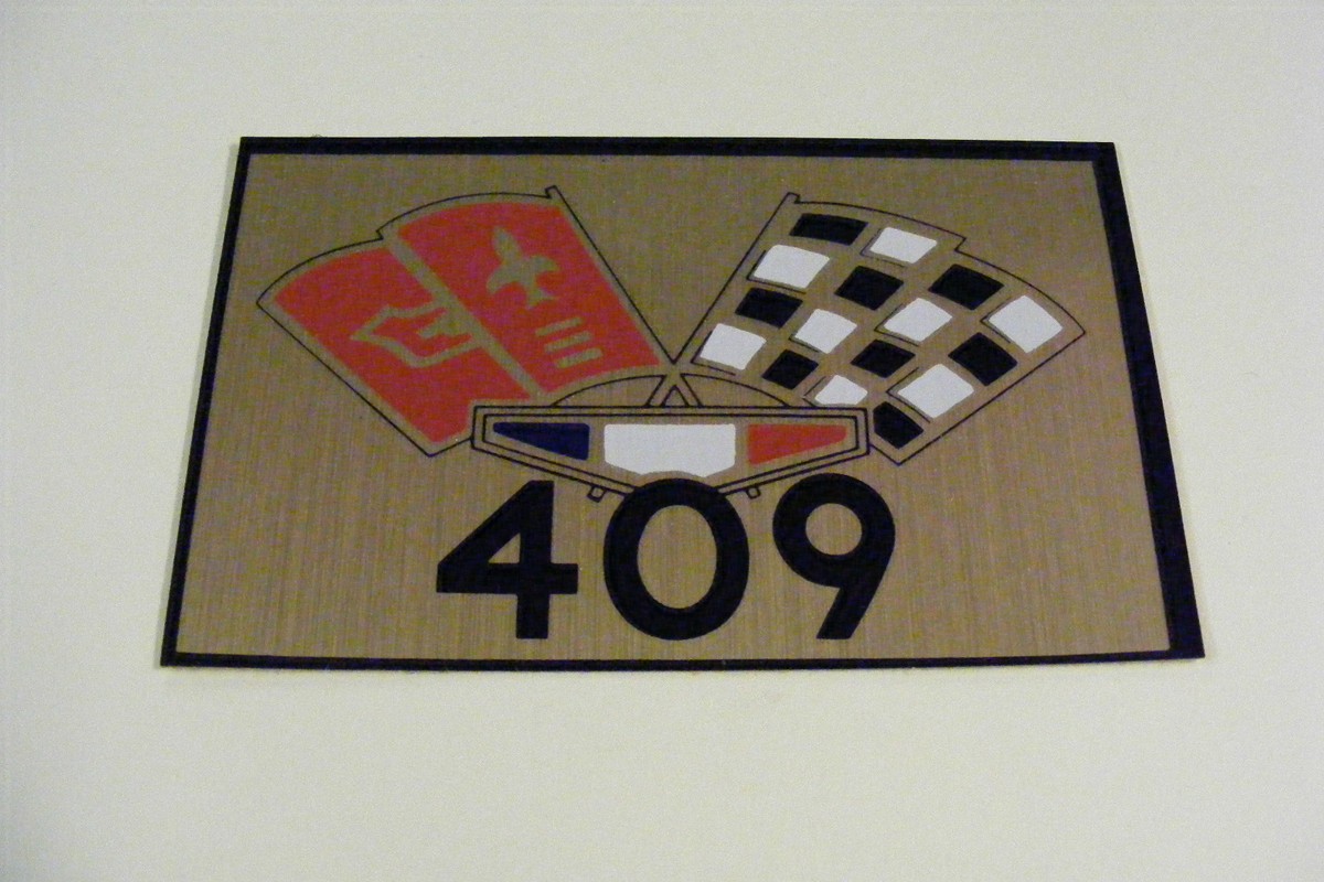 Chevy 409 Flag Decals