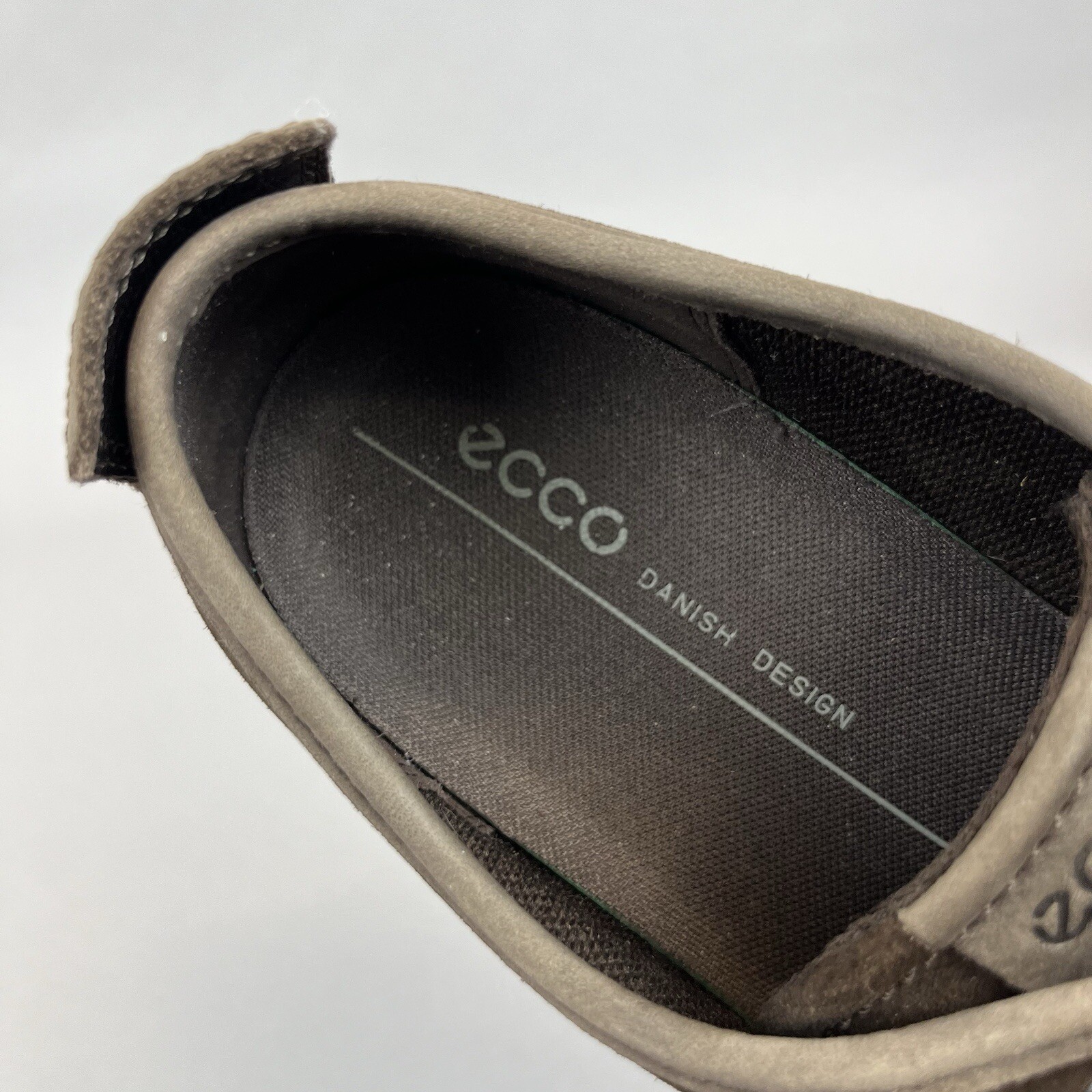 ECCO Kyle Cvo Brown Leather Laceless Slip On Casual Shoes Size EU42 UK8 - 8.5 | eBay UK