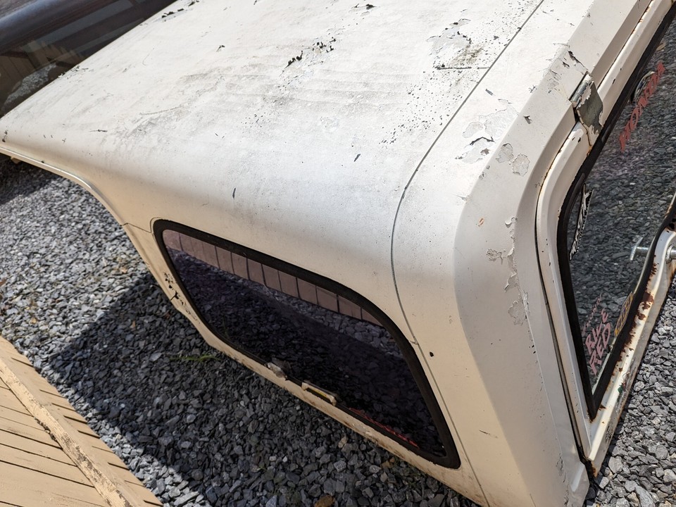 76-86 Jeep CJ7 CJ-7 OEM factory White hard top w/ tailgate | eBay