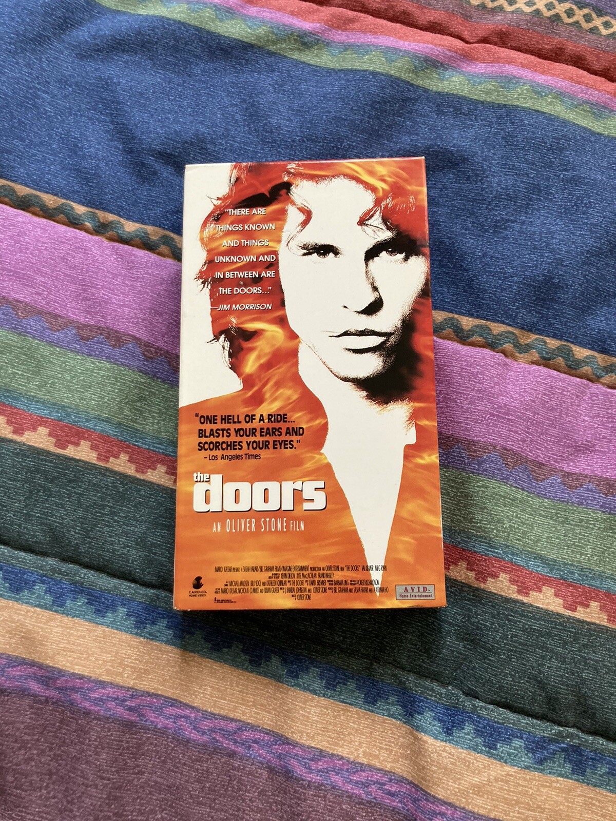 The Doors 1991 VHS Oliver Stone Val Kilmer Jim Morrison Biopic | eBay
