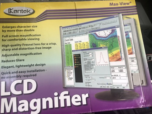 Kantek MAG19L 19" LCD Monitor Magnifier Filter for sale online | eBay