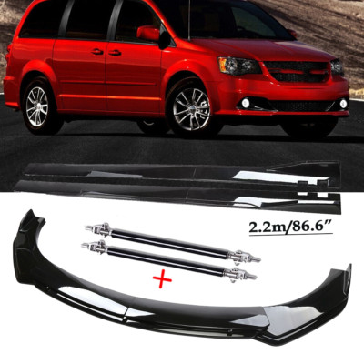 Front Bumper Lip Splitter Spoiler For Dodge Grand Caravan Body Kit ...