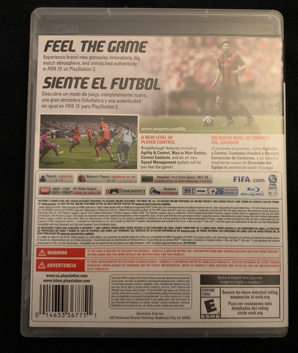 Fifa 15 Cover Dempsey